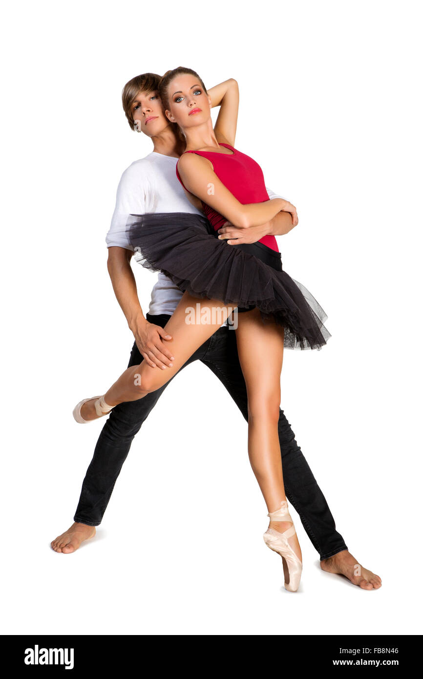 Beautiful ballet couple Stock Photo - Alamy