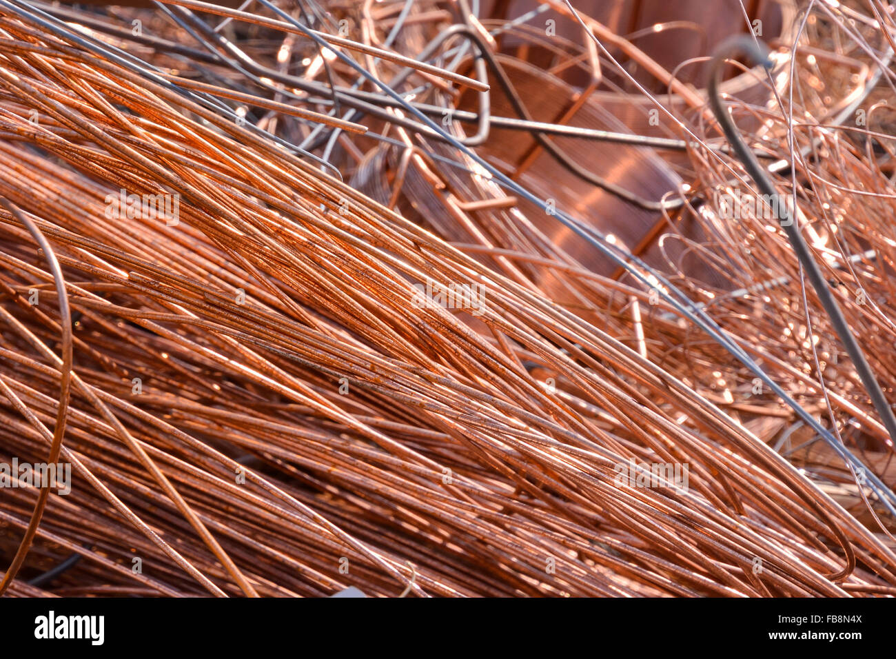 Metal Ready for Recycling Stock Photo - Alamy