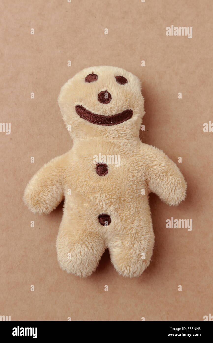 gingerbread man toy Stock Photo - Alamy