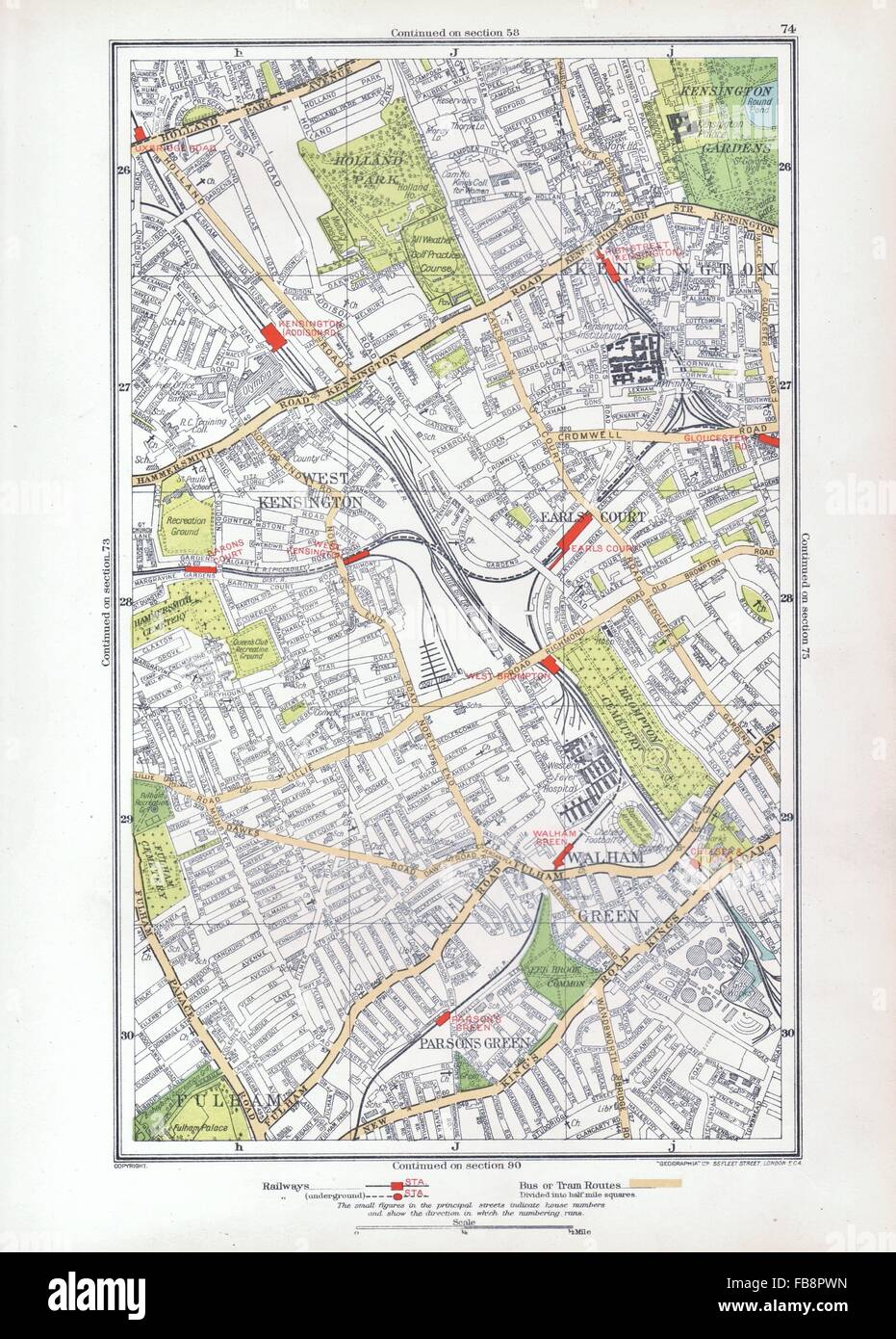 Earls court street hi-res stock photography and images - Alamy