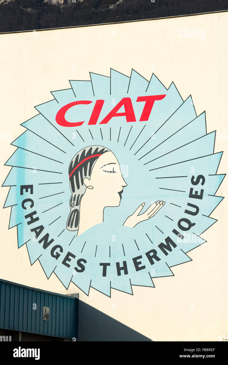 Logo and exterior / front / outside / exterior of the CIAT works in ...