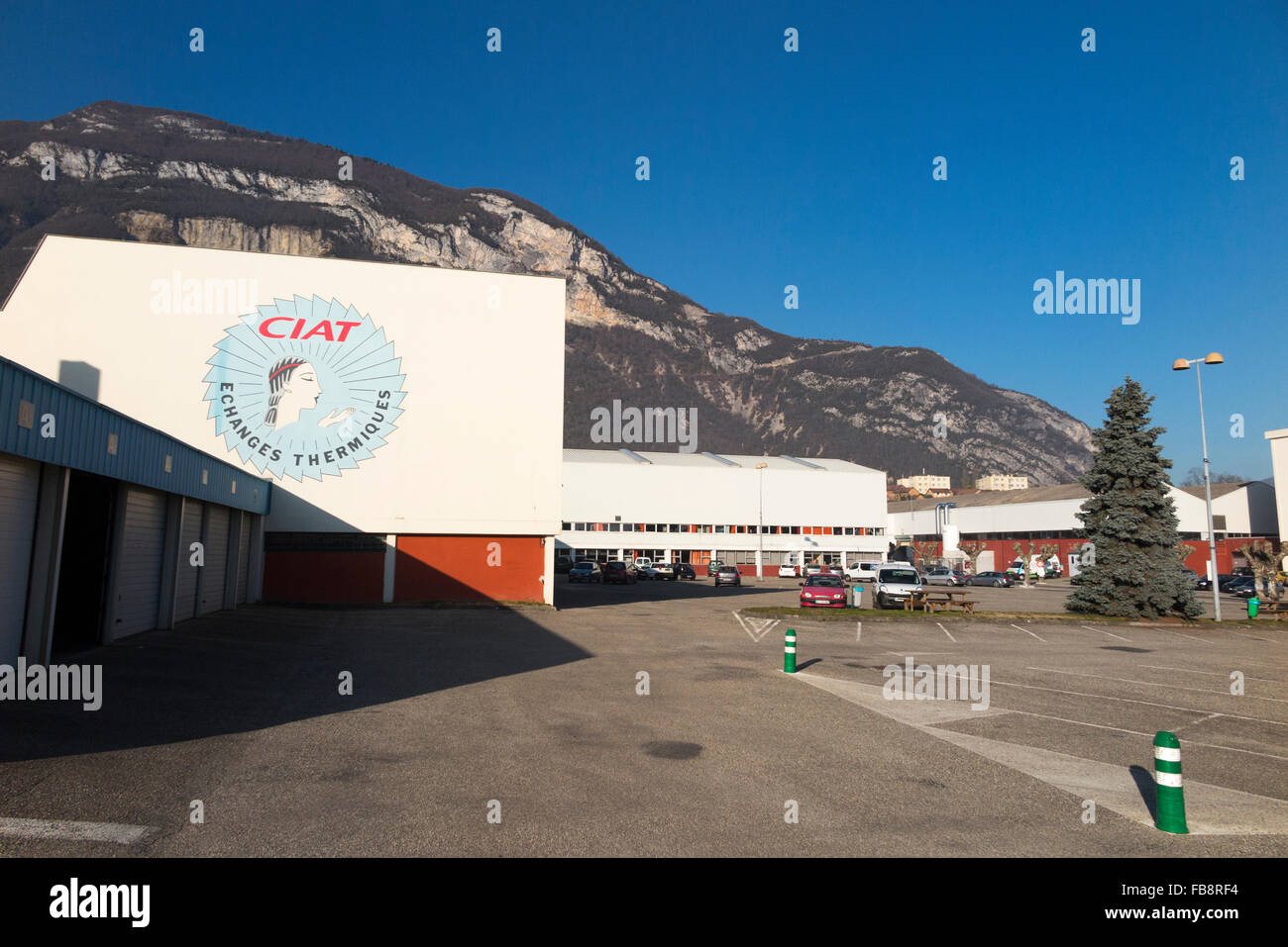 Logo and exterior / front / outside / exterior of the CIAT works in ...