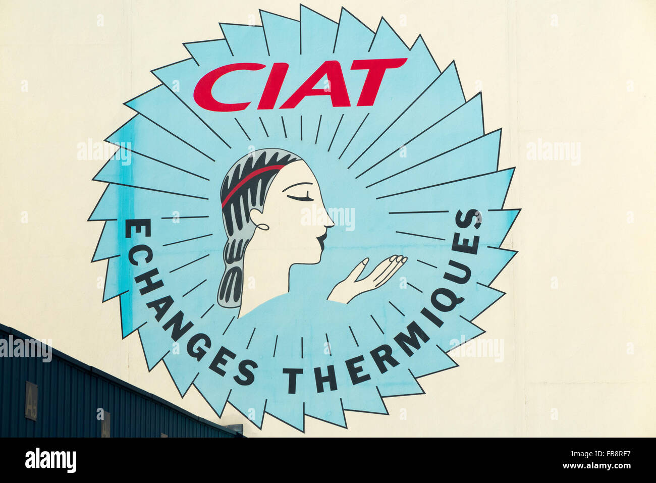 Logo and exterior / front / outside / exterior of the CIAT works in ...