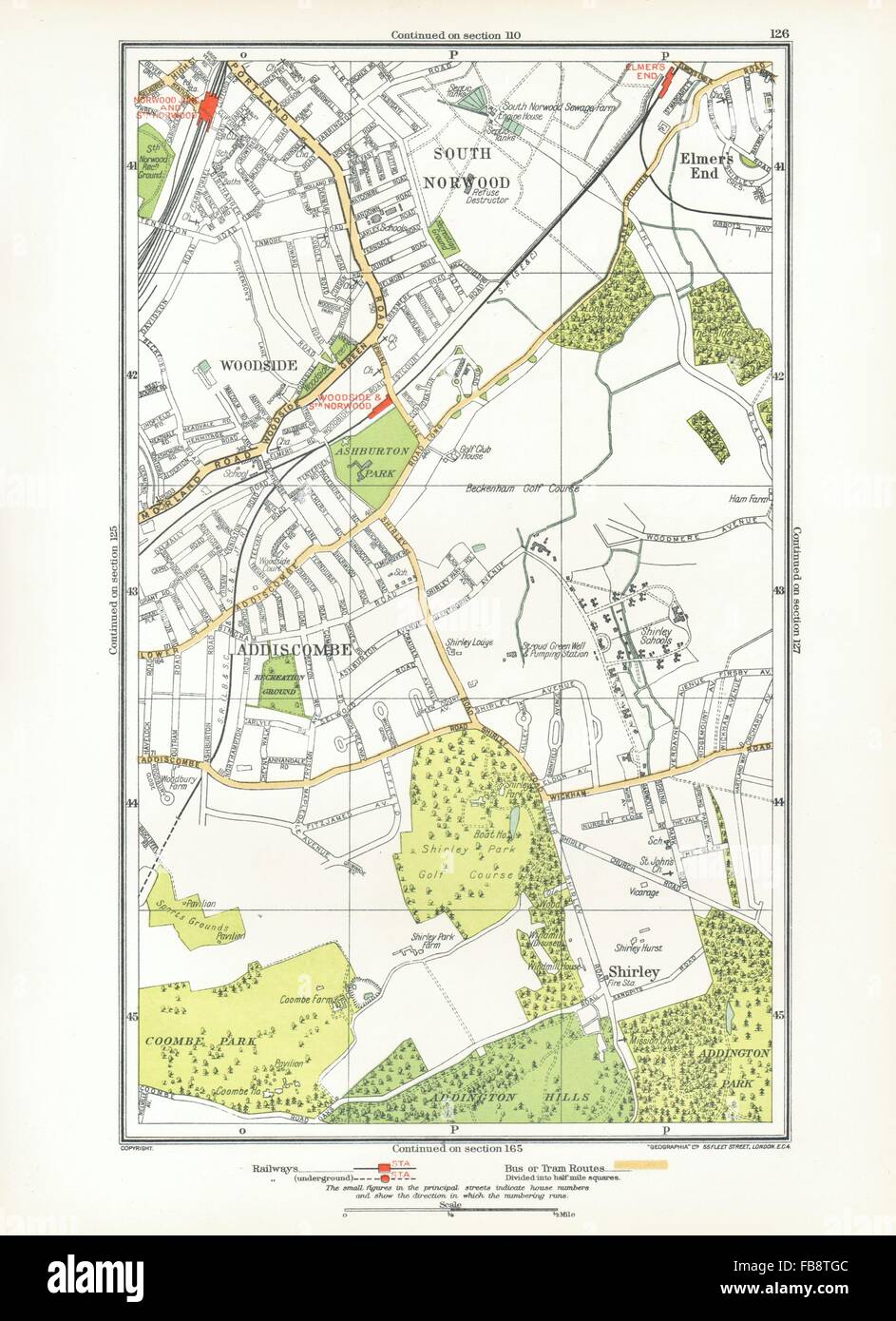 Norwood map hi-res stock photography and images - Alamy