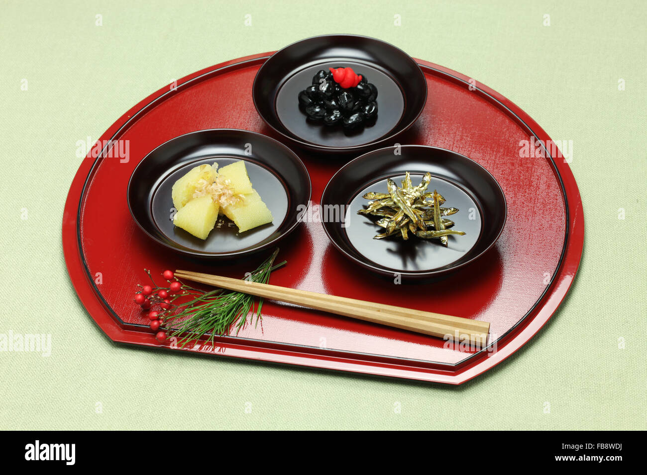 japanese new year festive food, osechi ryori,celebration assorted ...