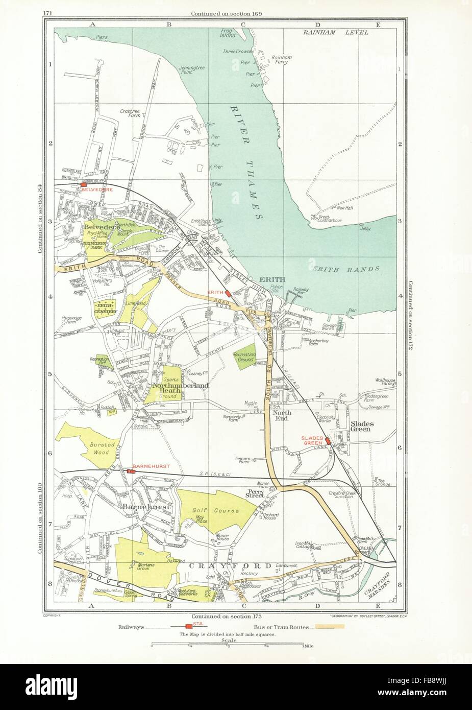 ERITH.Crayford,Barnehurst,Slade Green,Belvedere,Northumberland Heath ...