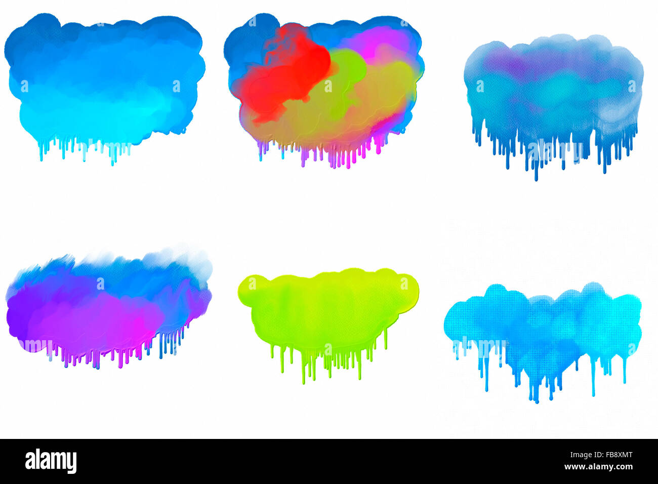 Abstract set art Cut Out Stock Images & Pictures - Alamy