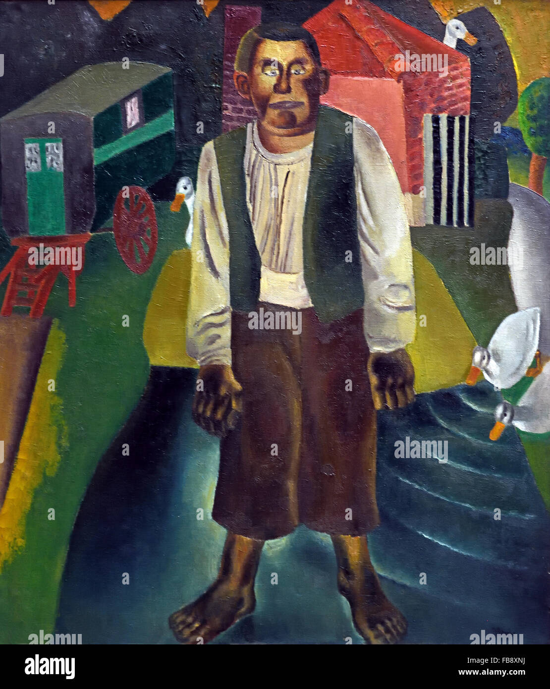 The Idiot by the Pond 1926 Frits Van den Berghe 1883 – 1939 Belgian ...