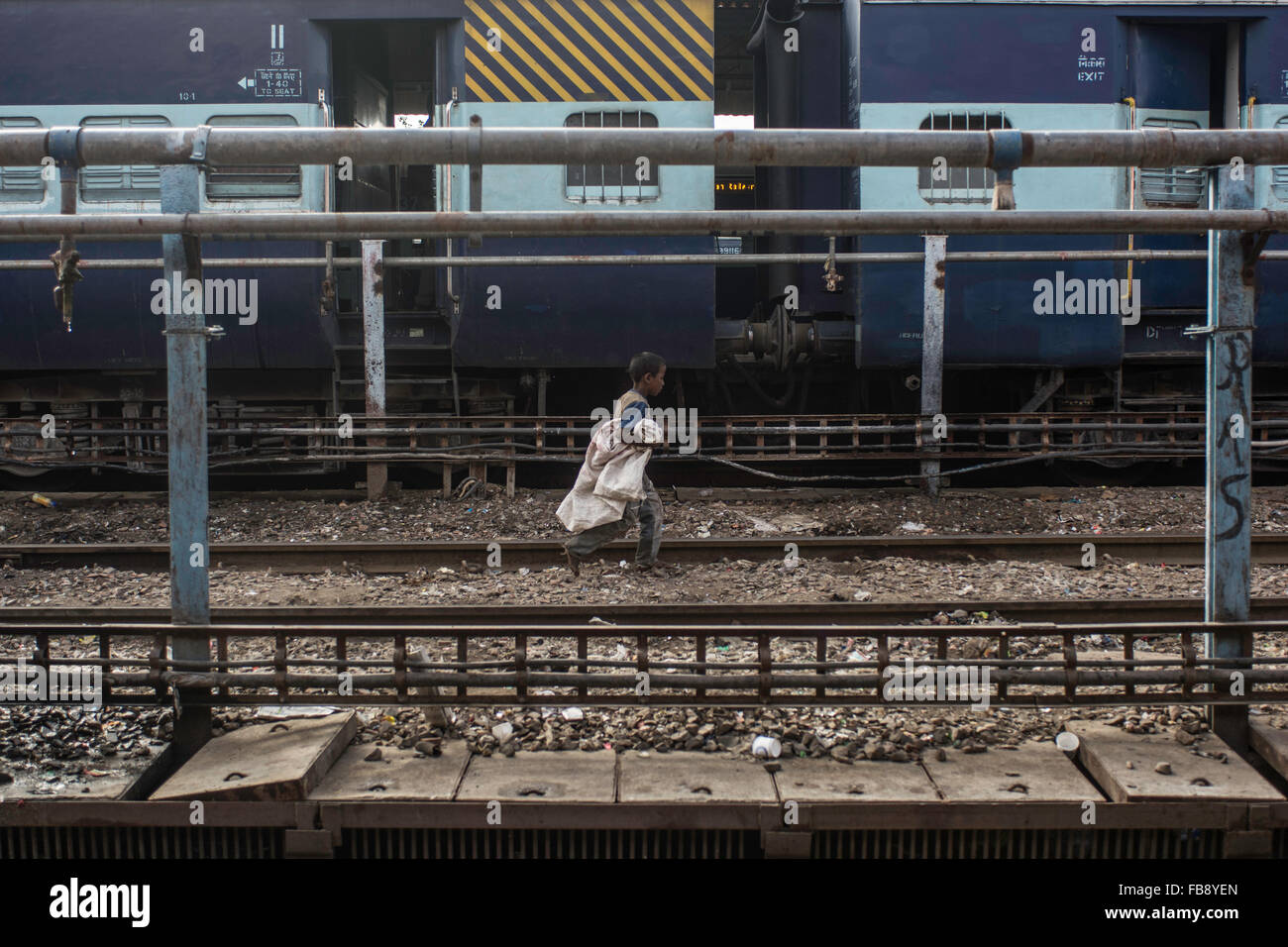On the Indian Railways. Rajasthan, India Stock Photo - Alamy