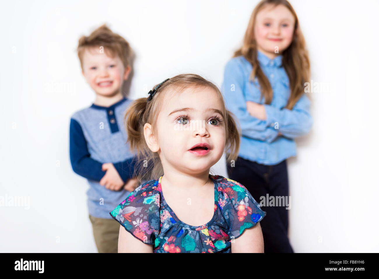 Three child hi-res stock photography and images - Alamy