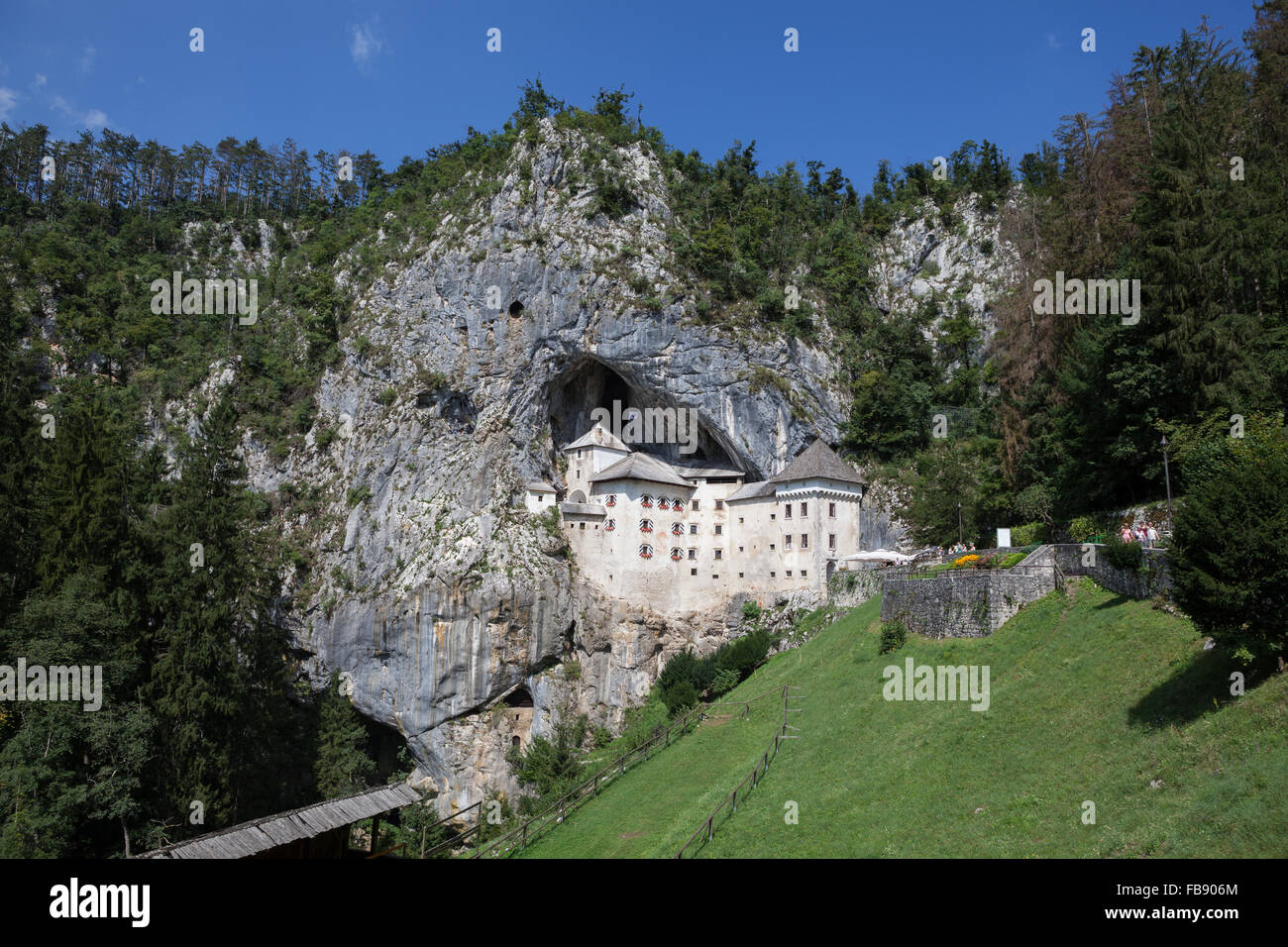 Predjama Castle. Postojna, Slovenia Stock Photo - Alamy