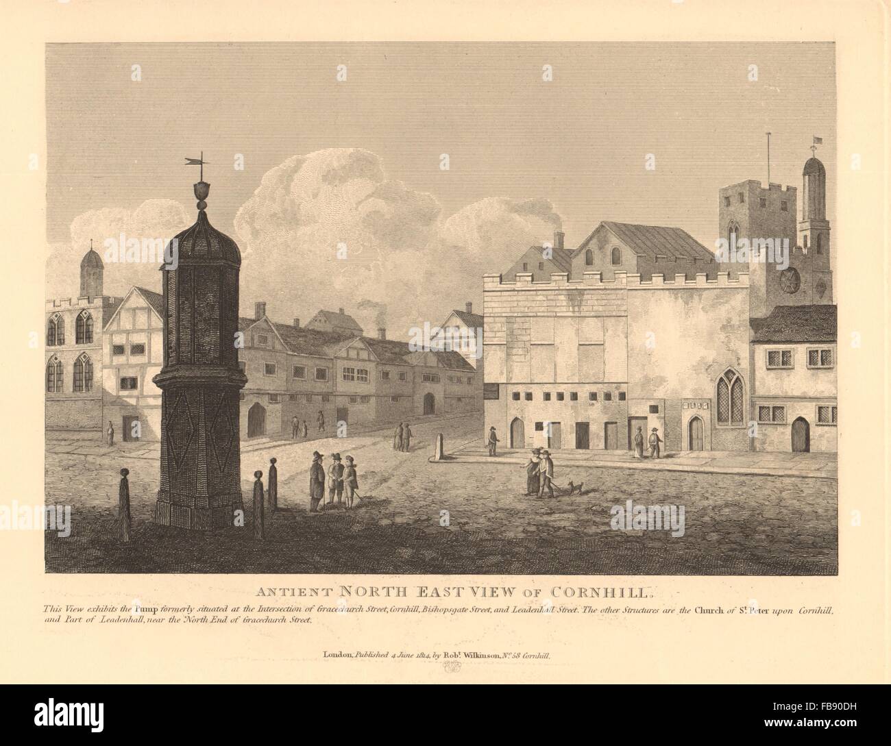 St peter upon cornhill hi-res stock photography and images - Alamy