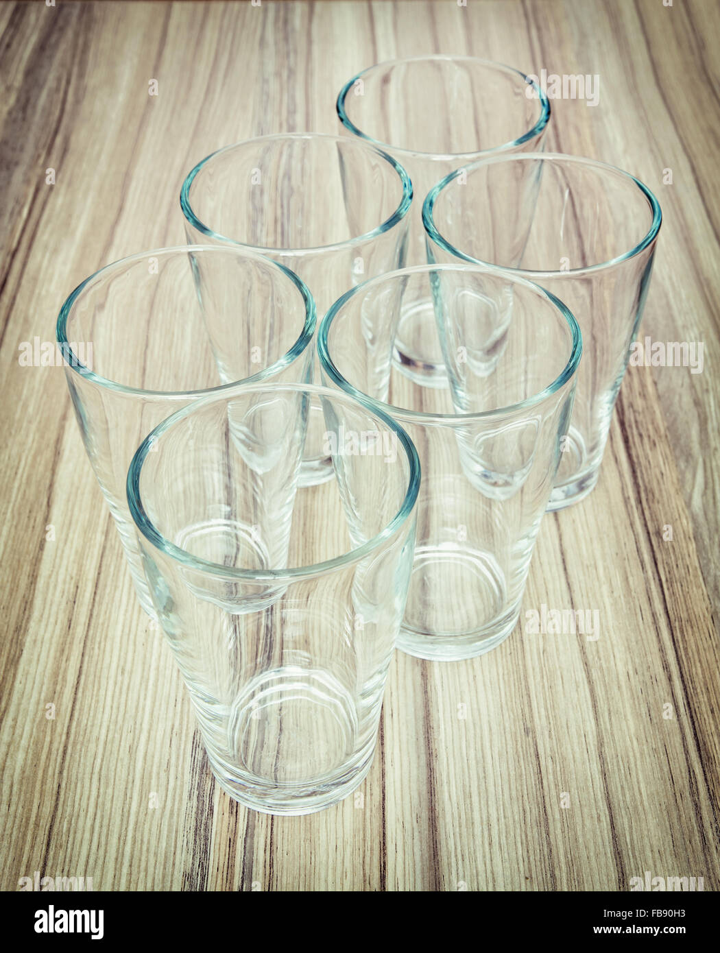 Drinking glass empty group hi-res stock photography and images - Alamy