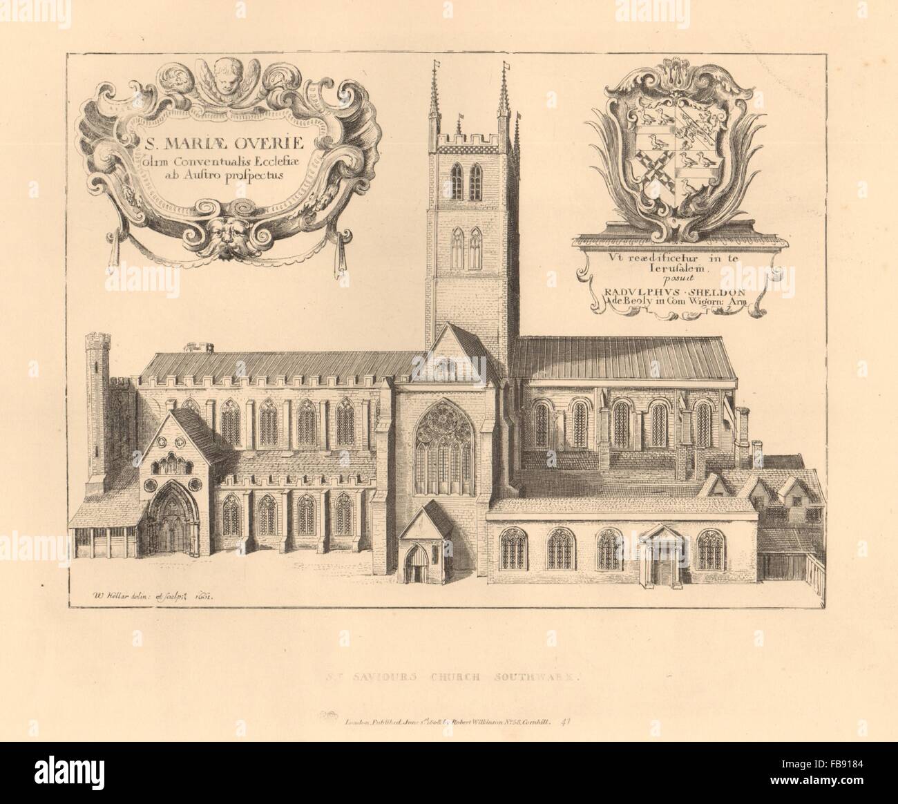 SOUTHWARK CATHEDRAL & church of St Saviour & St Mary Overie. After ...