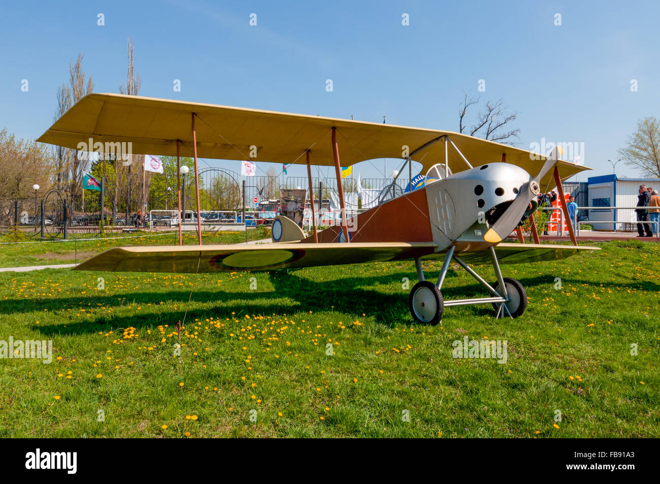 A vintage "Anatra-Anasal" Reconnaissance Aircraft at the Museum of ...
