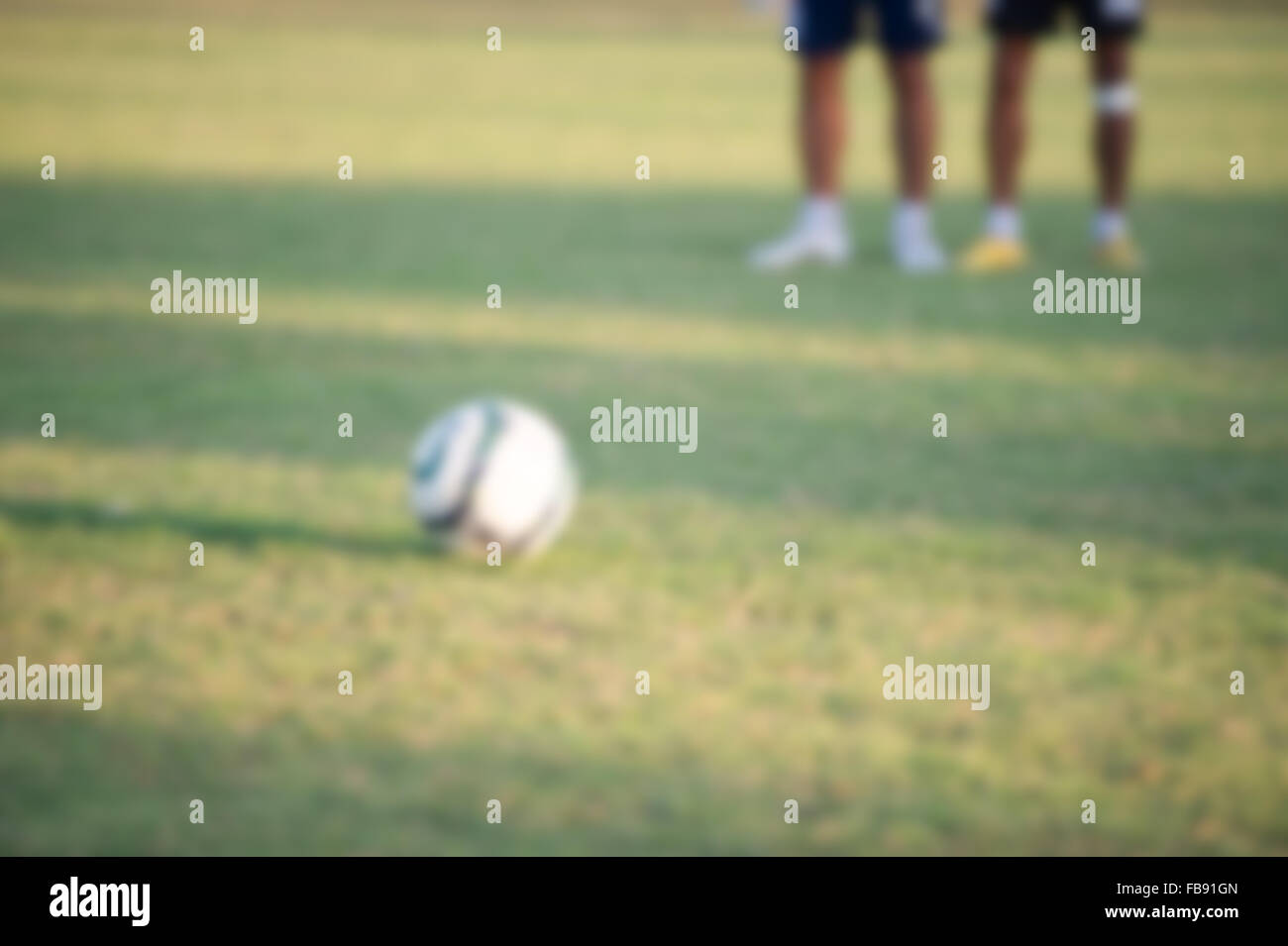 blurry,motion blur,Players in action playing football (soccer Stock ...
