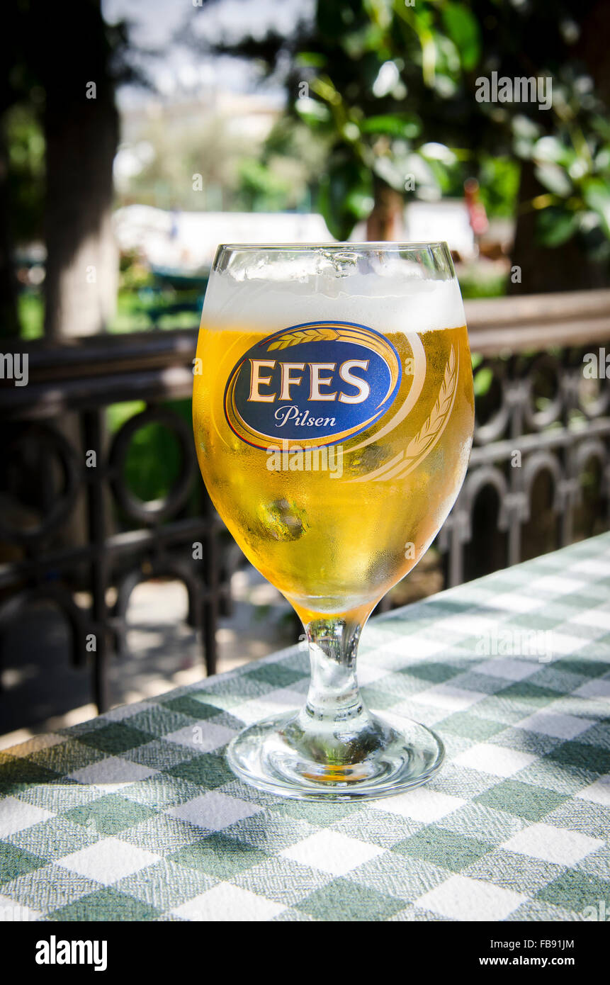 Efes Pilsen Beer Glass High Resolution Stock Photography and Images - Alamy