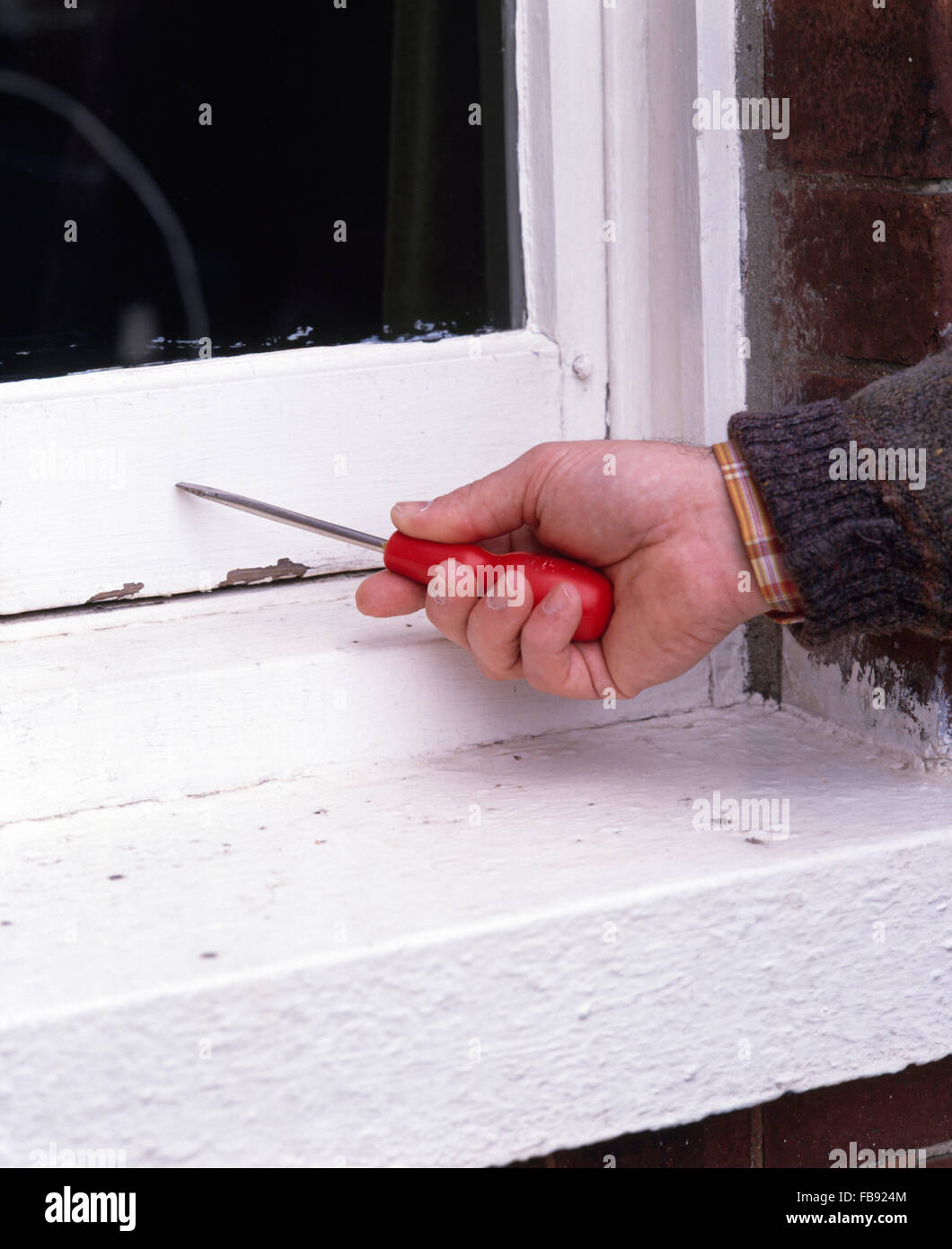 Wooden window frame hi-res stock photography and images - Alamy