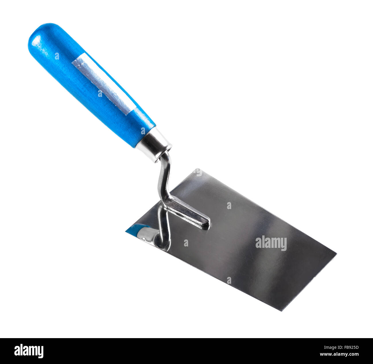 new construction trowel isolated on white background Stock Photo - Alamy