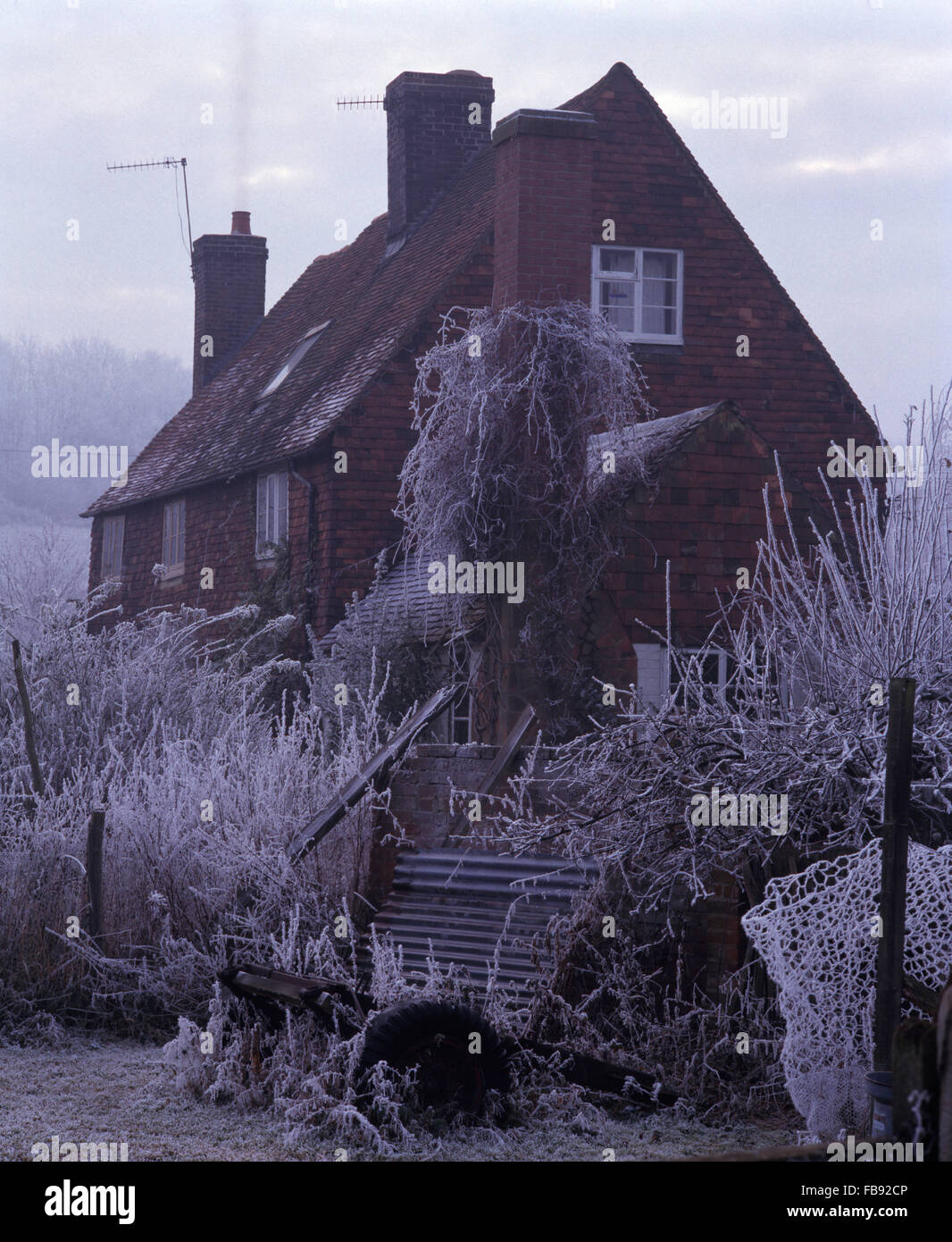 Frosted house hi-res stock photography and images - Alamy