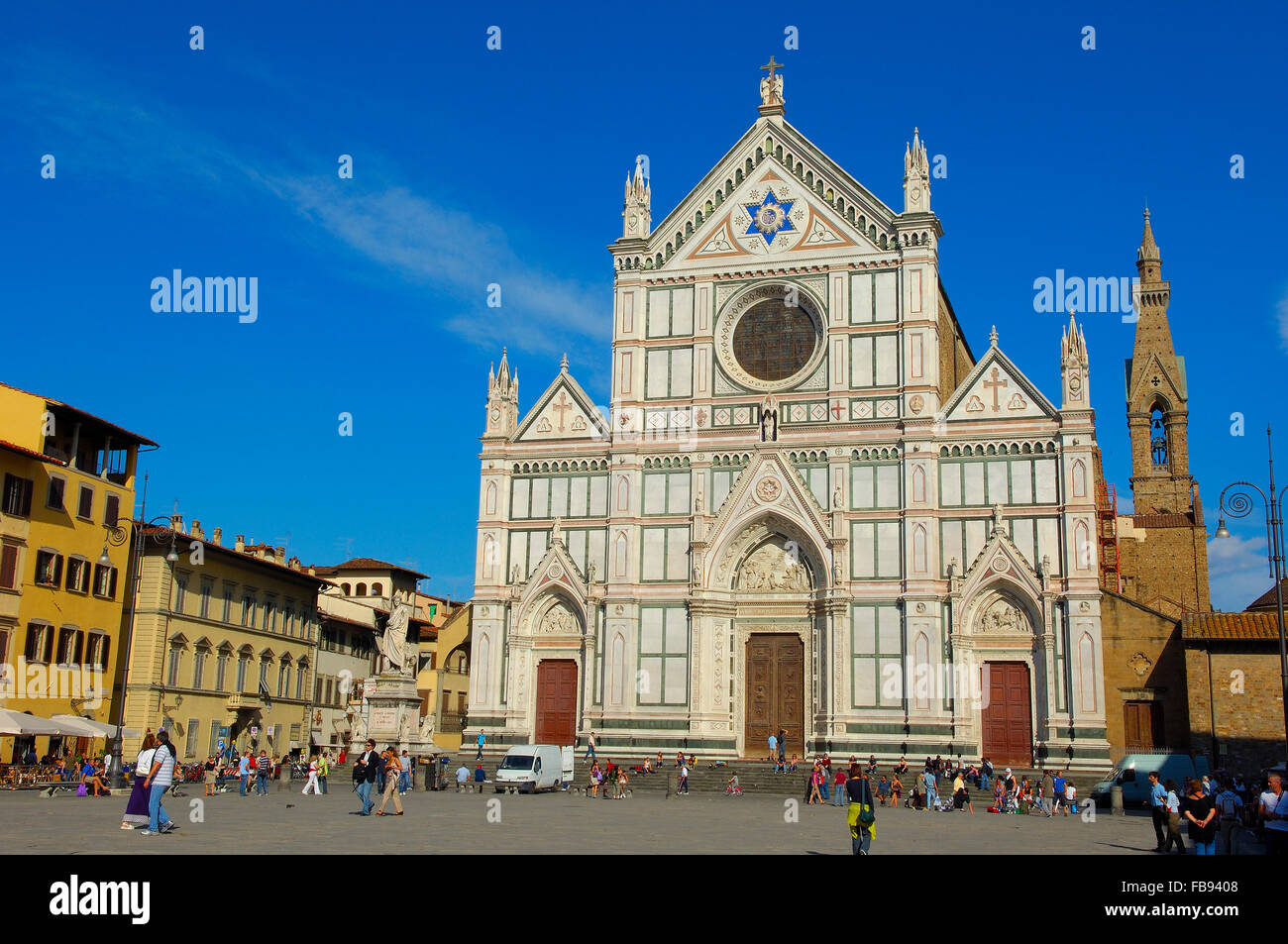 Florence, Church of The Santa Croce, Santa Croce church, Basilica of ...