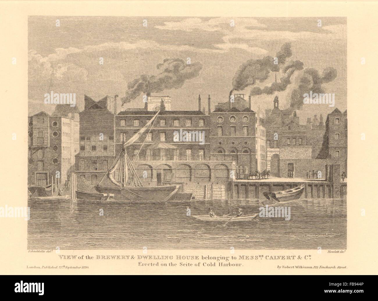 Coldharbour thames hi-res stock photography and images - Alamy