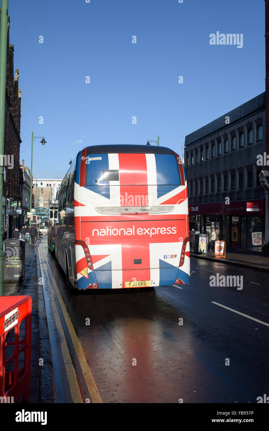 National Express Coach Stock Photo - Alamy