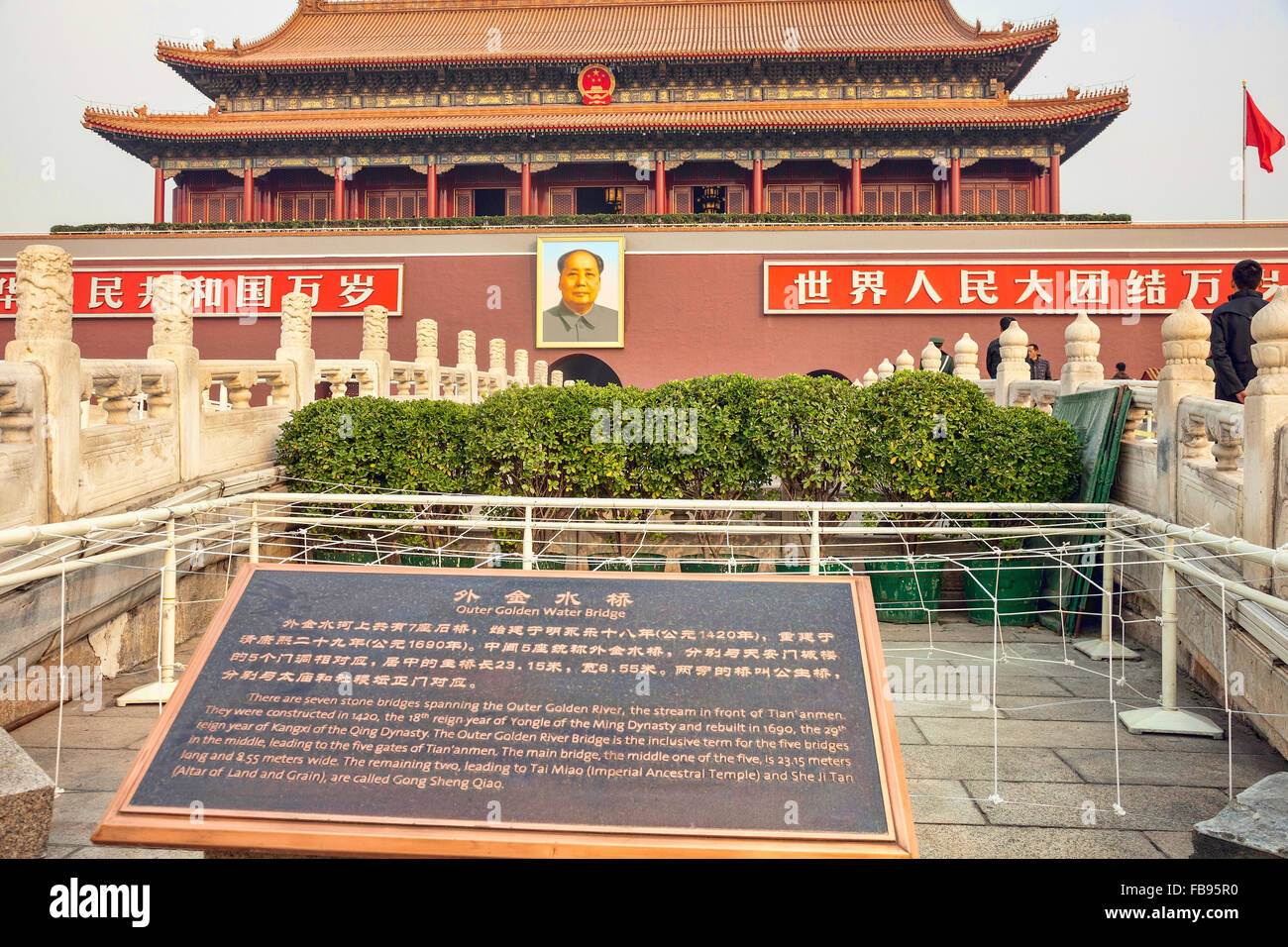 Tiananmen Gate, Tian'anmen Gate in Beijing;China,Gate of Heavenly Peace ...
