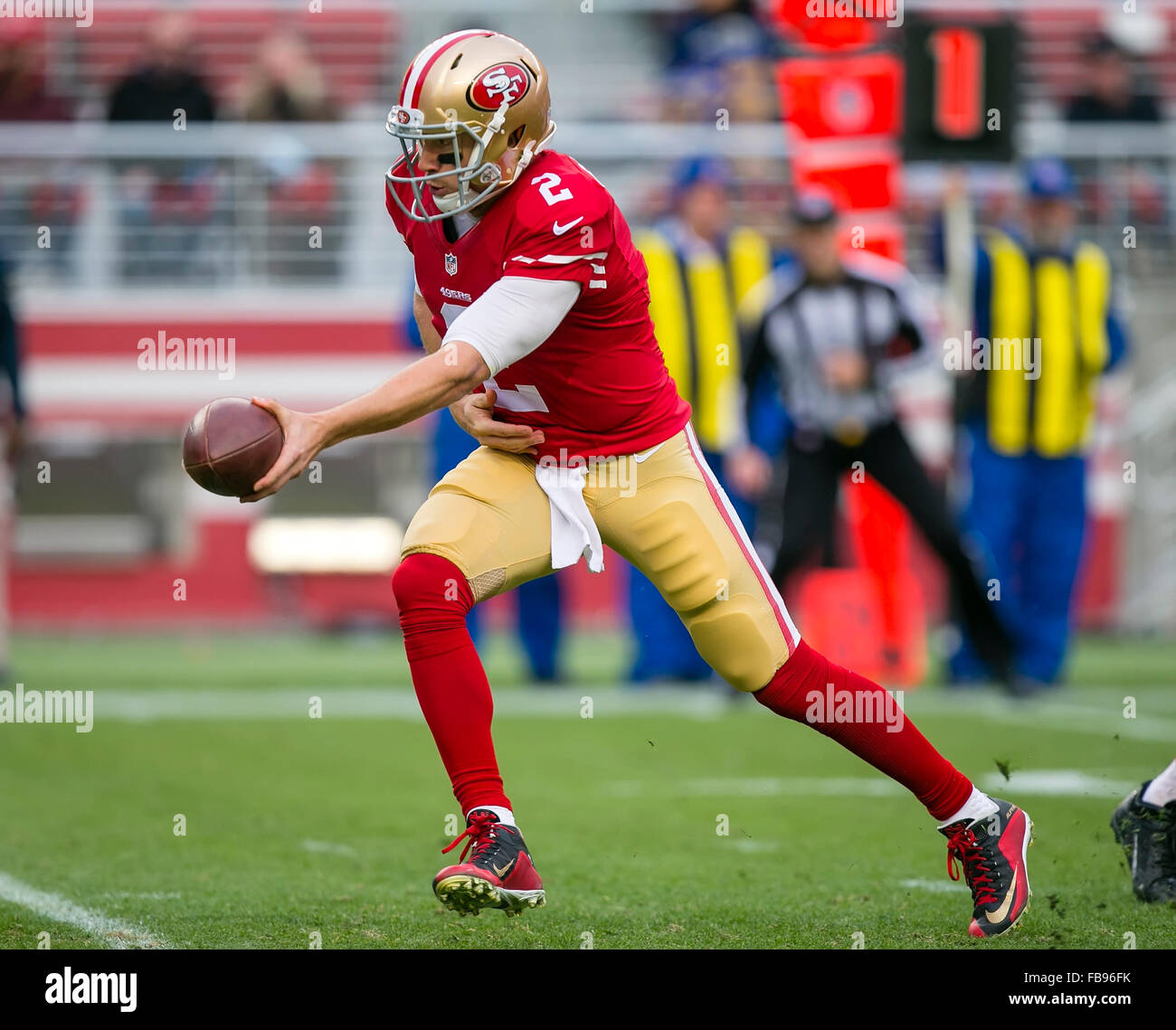 December 3, 2016: San Francisco 49ers quarterback Blaine Gabbert (2) in ...