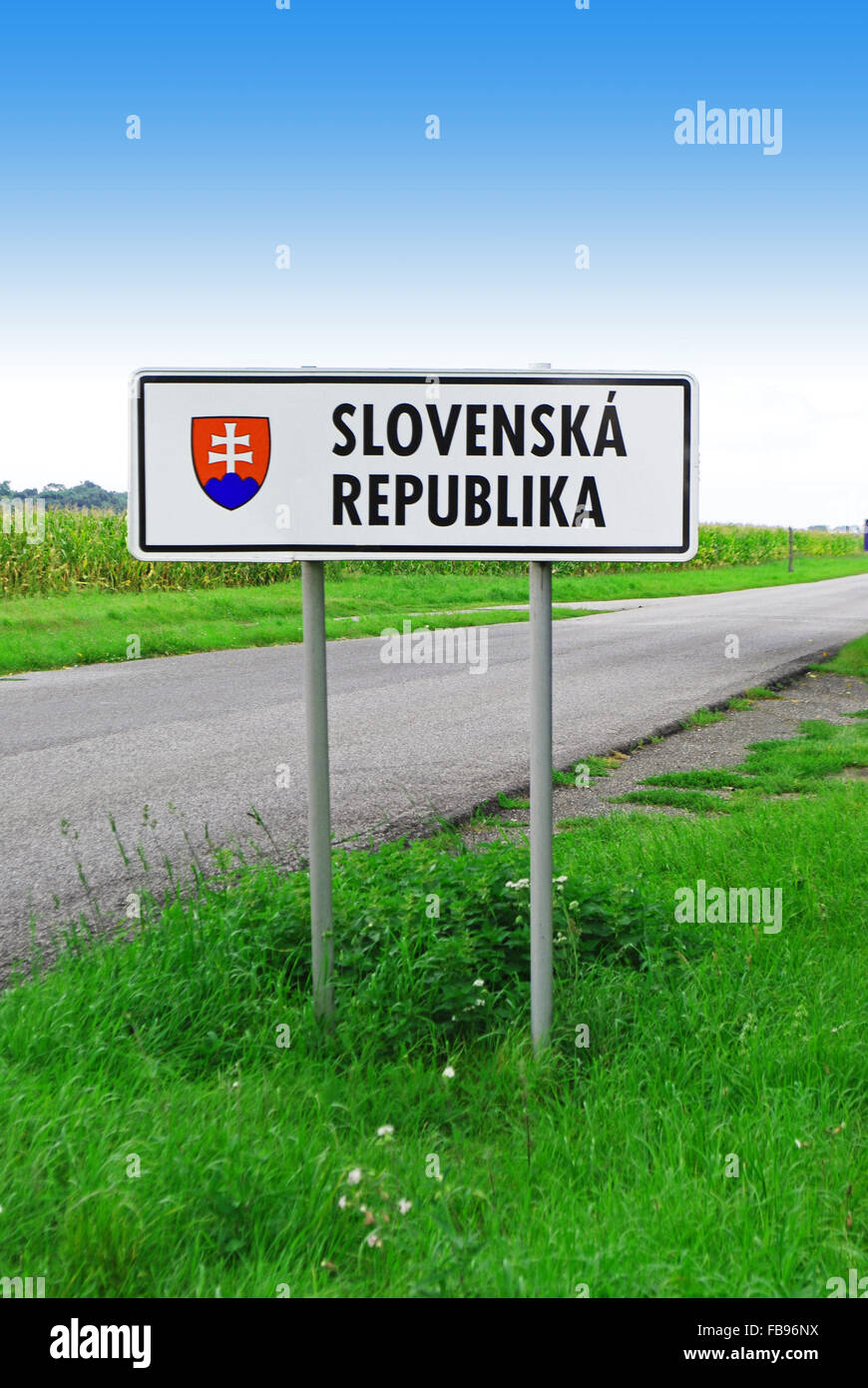 Schengen border sign hi-res stock photography and images - Alamy