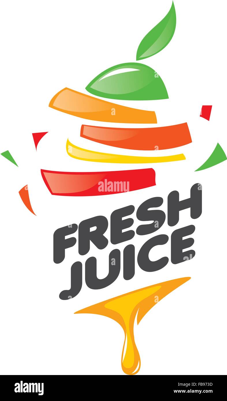 logo of fresh juice Stock Vector Image & Art - Alamy
