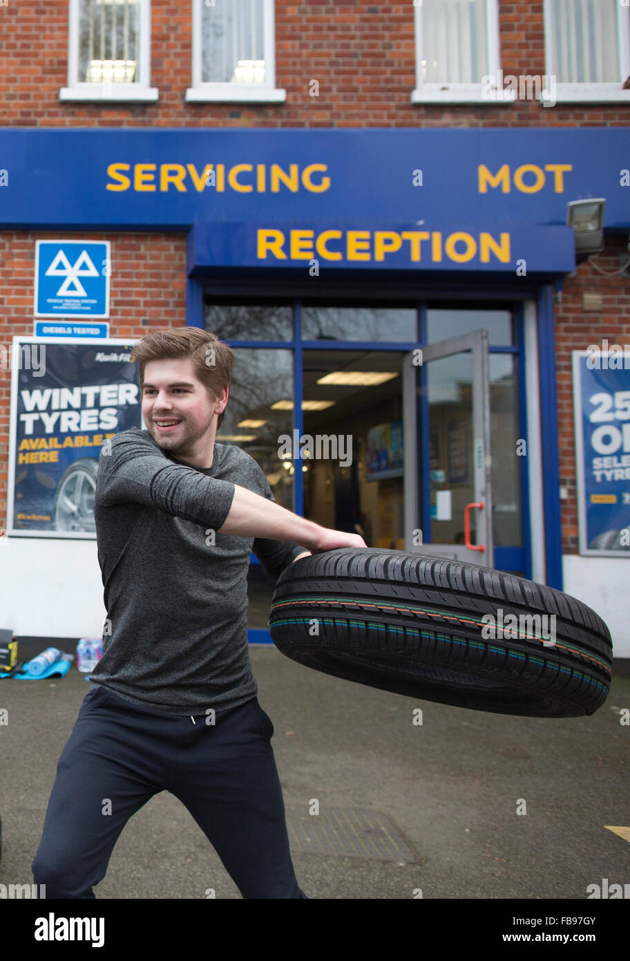 Automotive servicing company kwik fit hi-res stock photography and ...