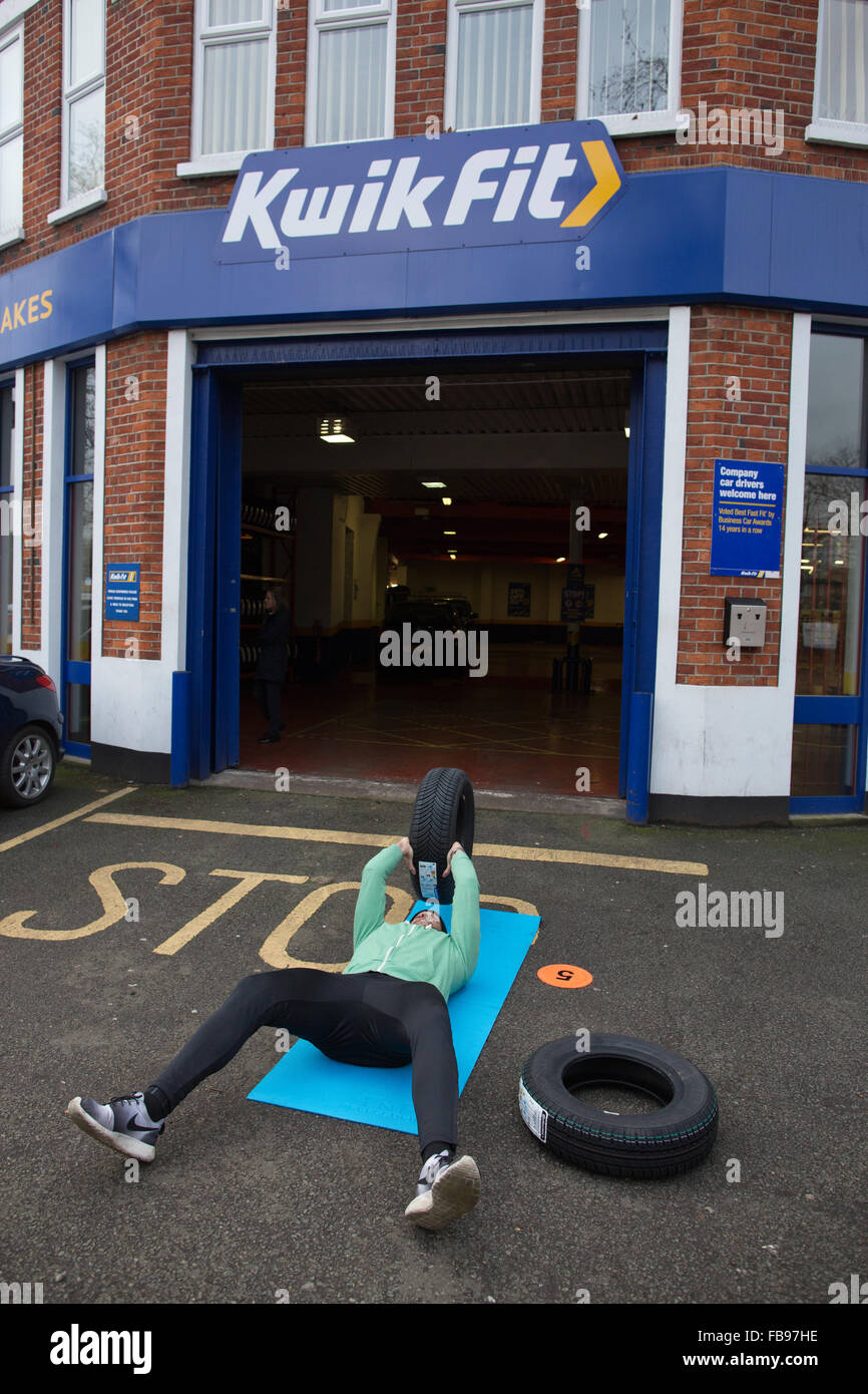 Automotive servicing company kwik fit hi-res stock photography and ...