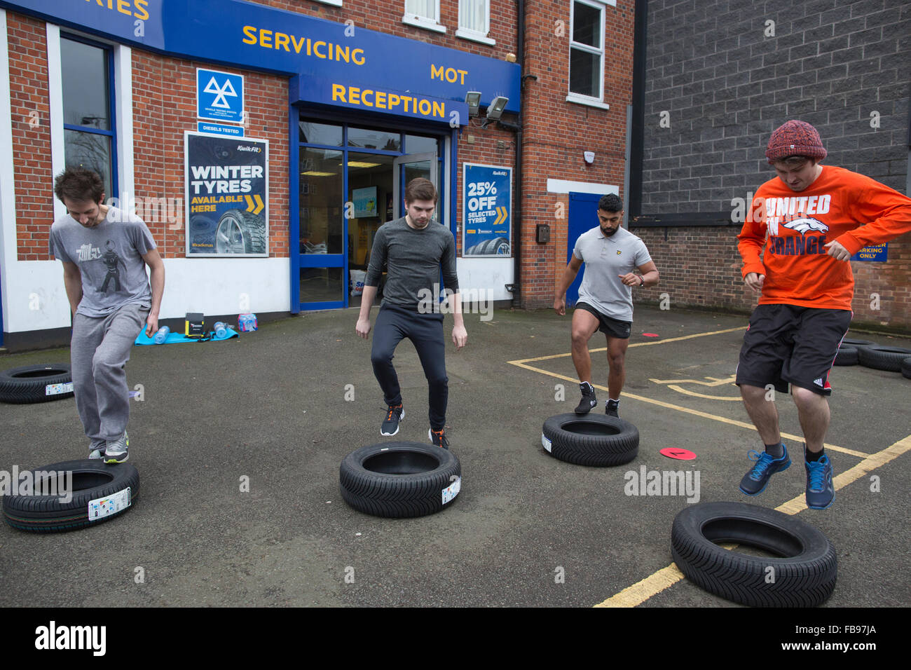 Automotive servicing company kwik fit hi-res stock photography and ...