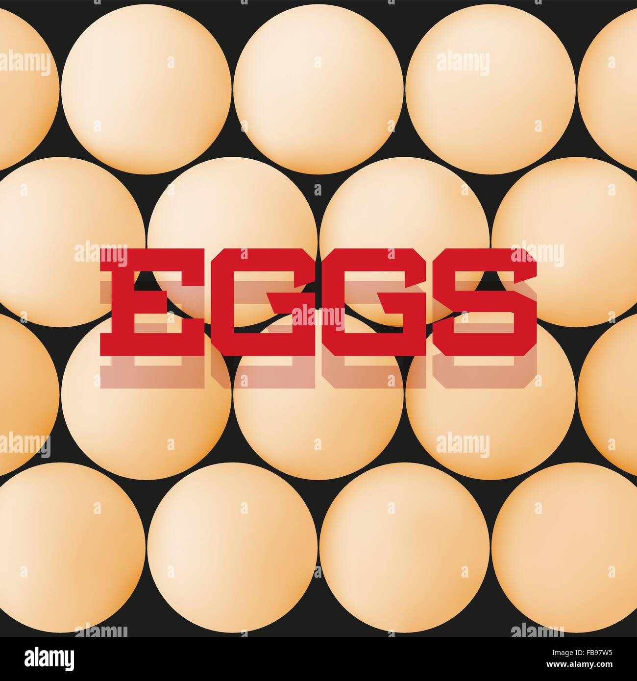 Abstract background with eggs Stock Vector Image & Art - Alamy