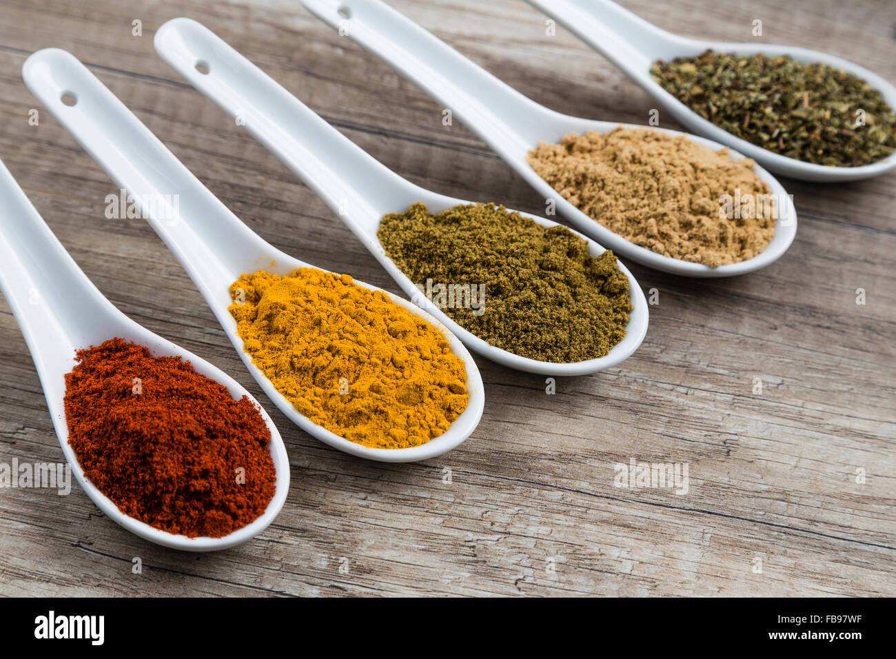 Spice selection hi-res stock photography and images - Alamy