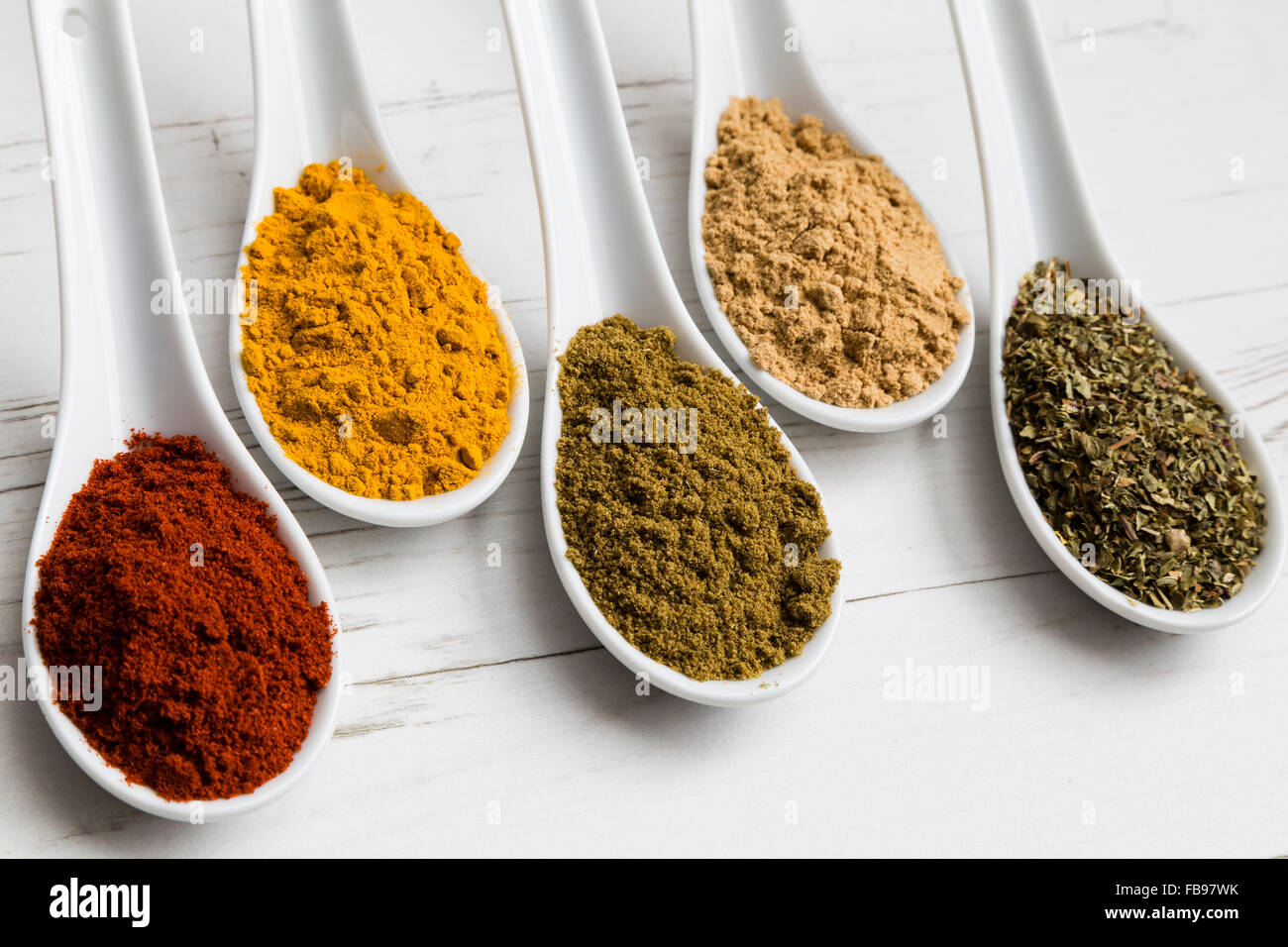 Spice selection hi-res stock photography and images - Alamy