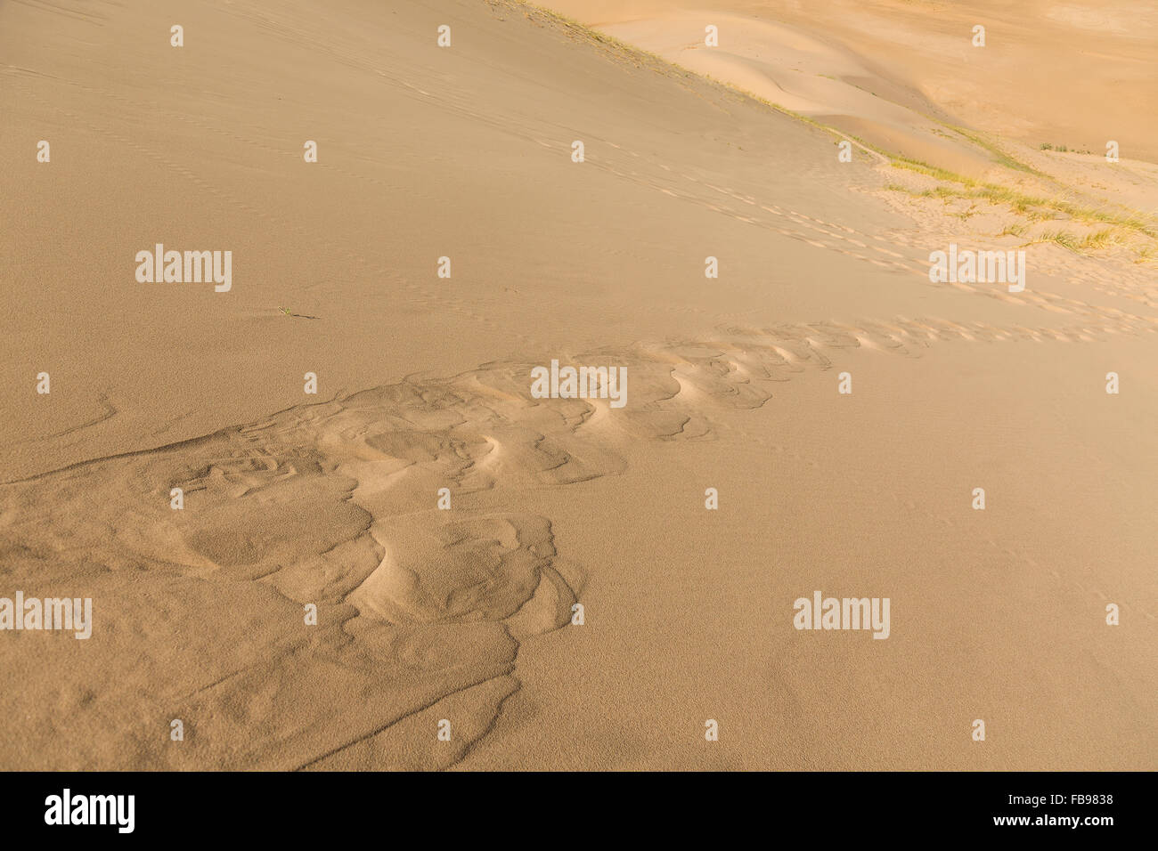 Singing dune sand avalanche hi-res stock photography and images - Alamy