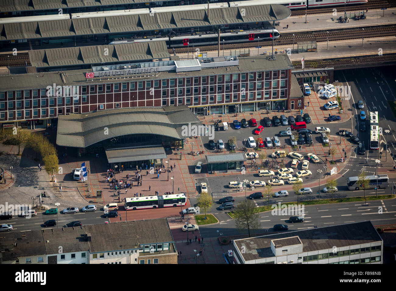Bochum station forecourt hi-res stock photography and images - Alamy