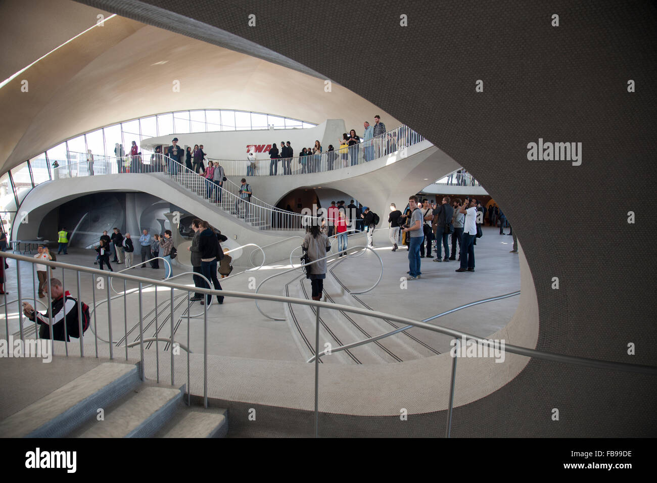 Trans World Flight Center building JFK airport Stock Photo - Alamy