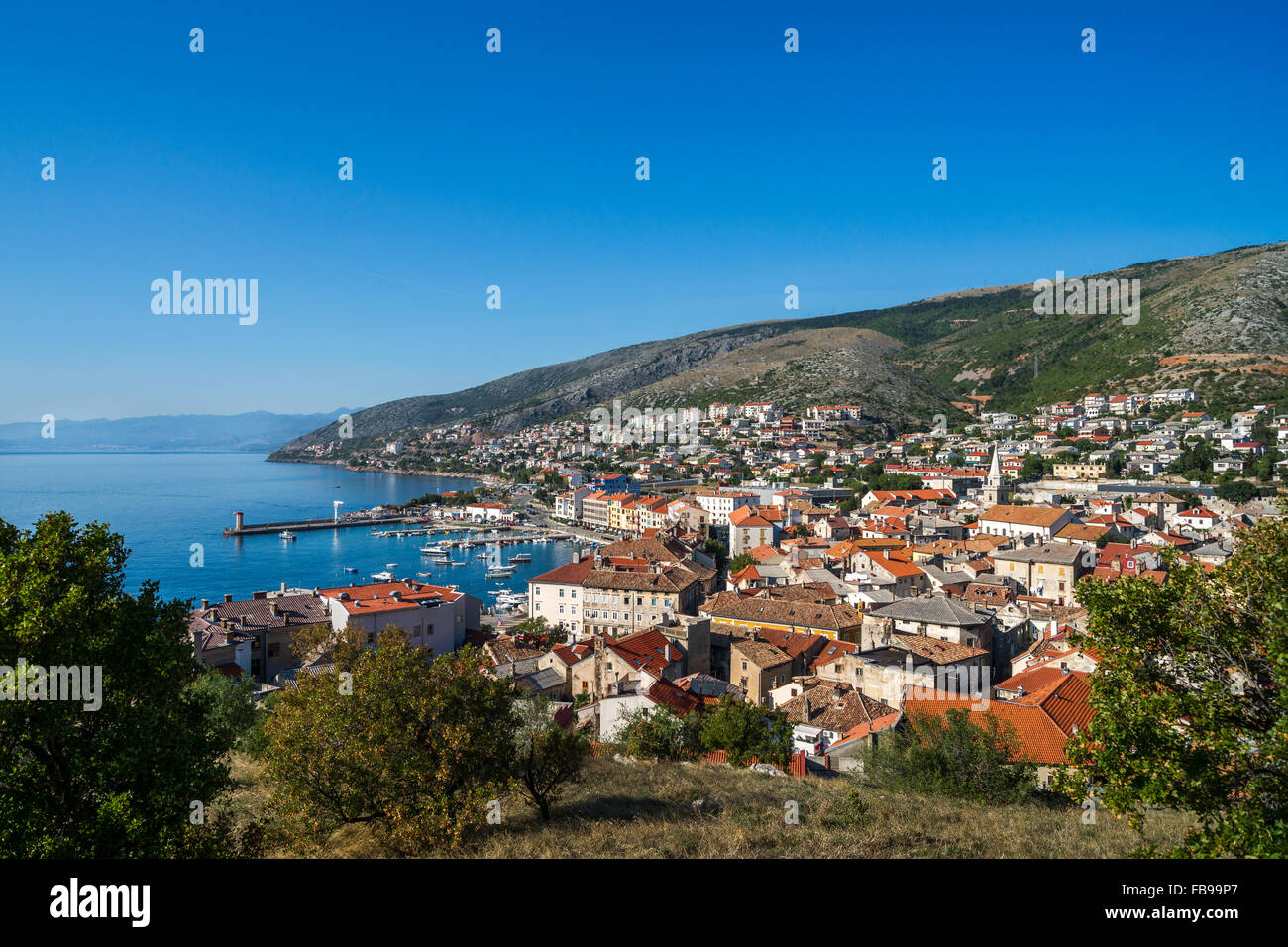 Town view senj croatia hi-res stock photography and images - Alamy