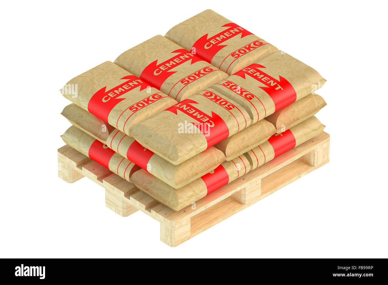 Bags of cement hi-res stock photography and images - Alamy