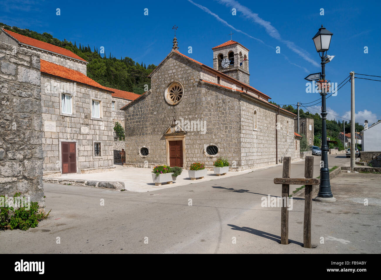 Church of St. George in Pupnat at Korcula, Croatia Stock Photo - Alamy