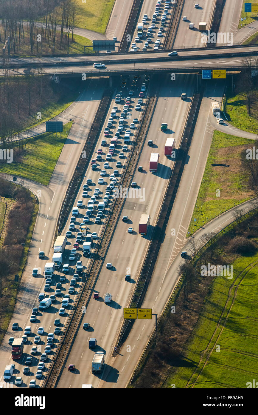 Traffic jam aerial hi-res stock photography and images - Alamy