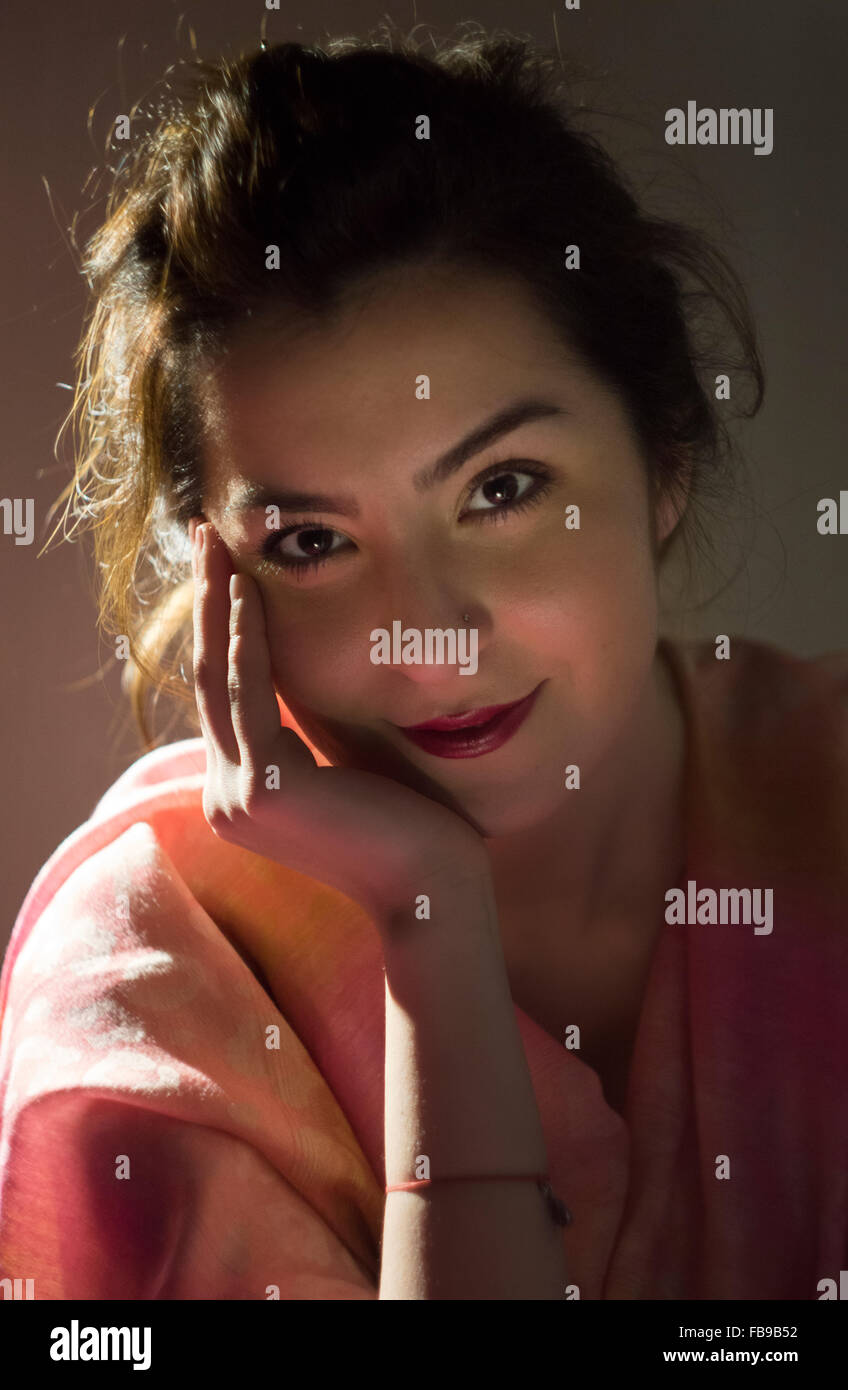 Woman Wrapped In Cloth