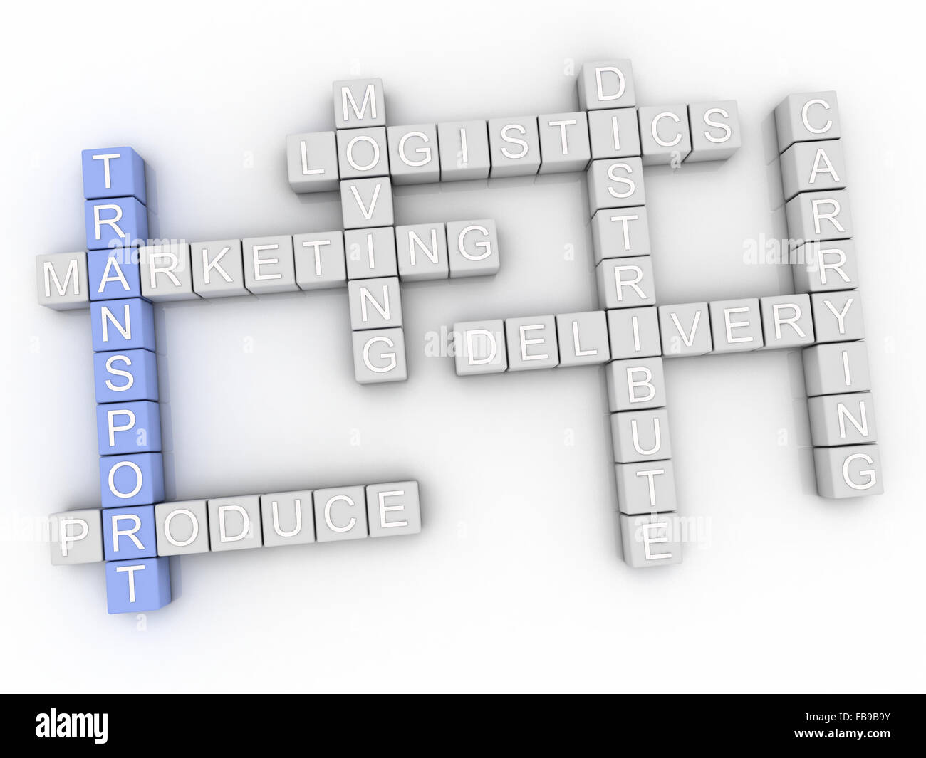 3d image Transport word cloud concept Stock Photo - Alamy