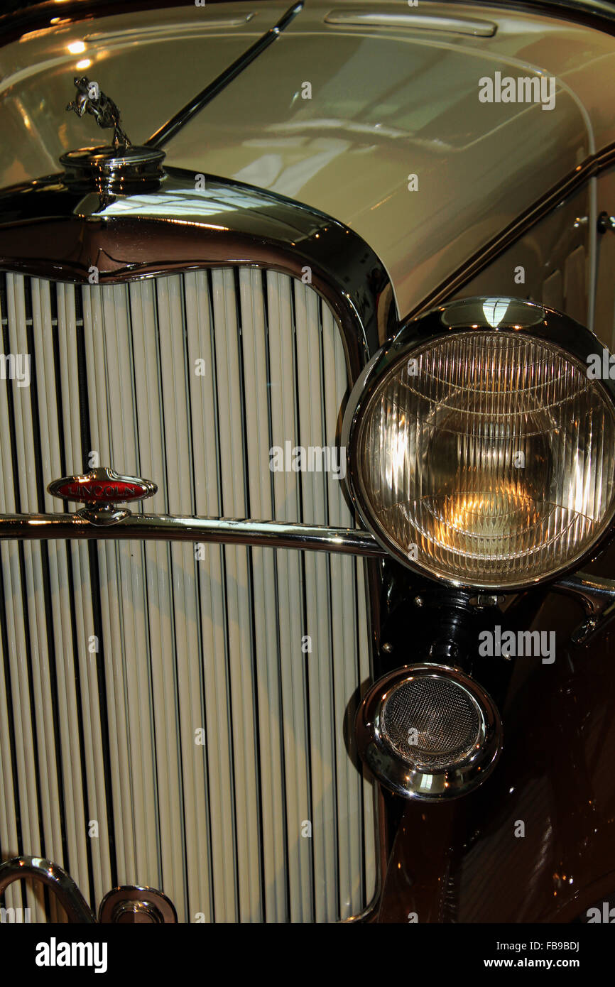 lincoln bill harrah car museum reno nevada brian mcguire Stock Photo ...