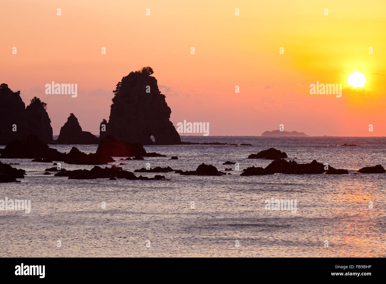 Minokake Iwa, Shizuoka Prefecture, Japan Stock Photo - Alamy