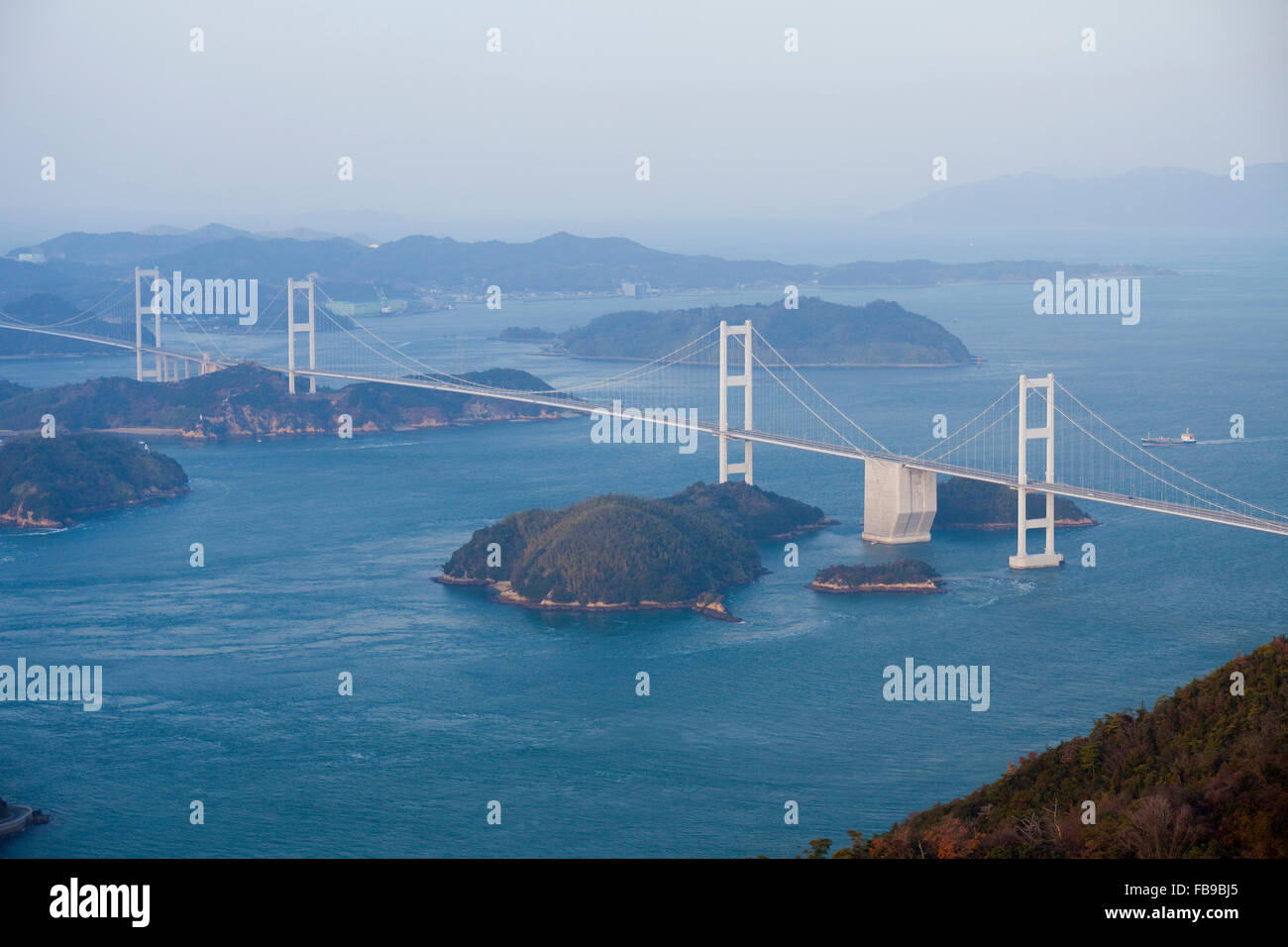 Seto Ohashi Bridge, Japan Stock Photo - Alamy