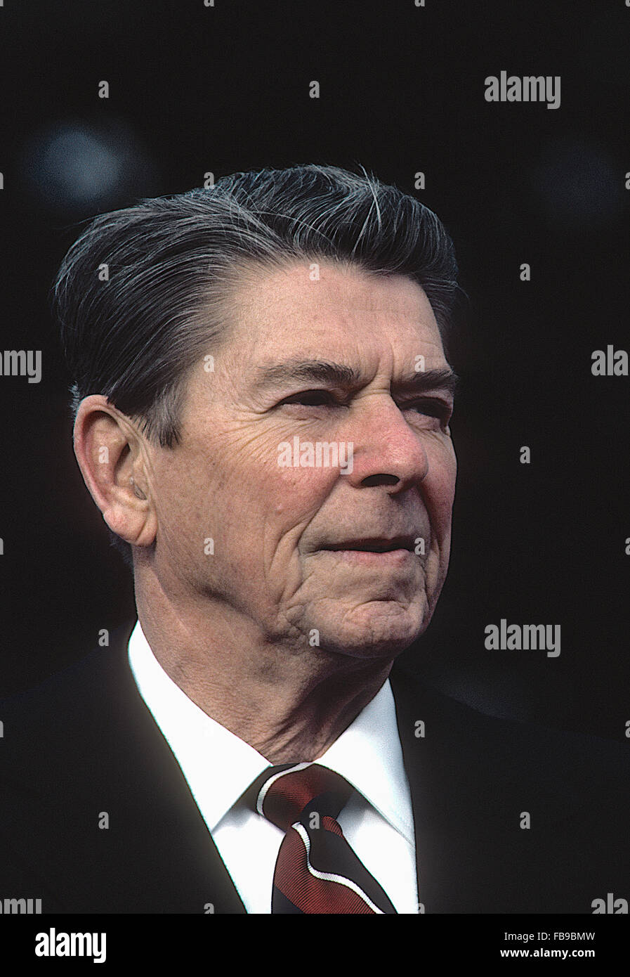 Washington, DC., USA, 13th November, 1984 President Ronald Reagan ...